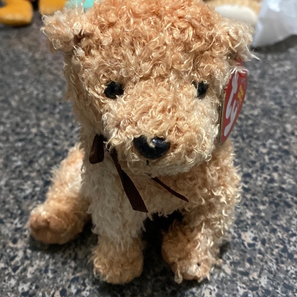 Ty | Toys | 53 Ty Beanie Babies Baby Scampy The Dog Fuzzy Pup Rare ...